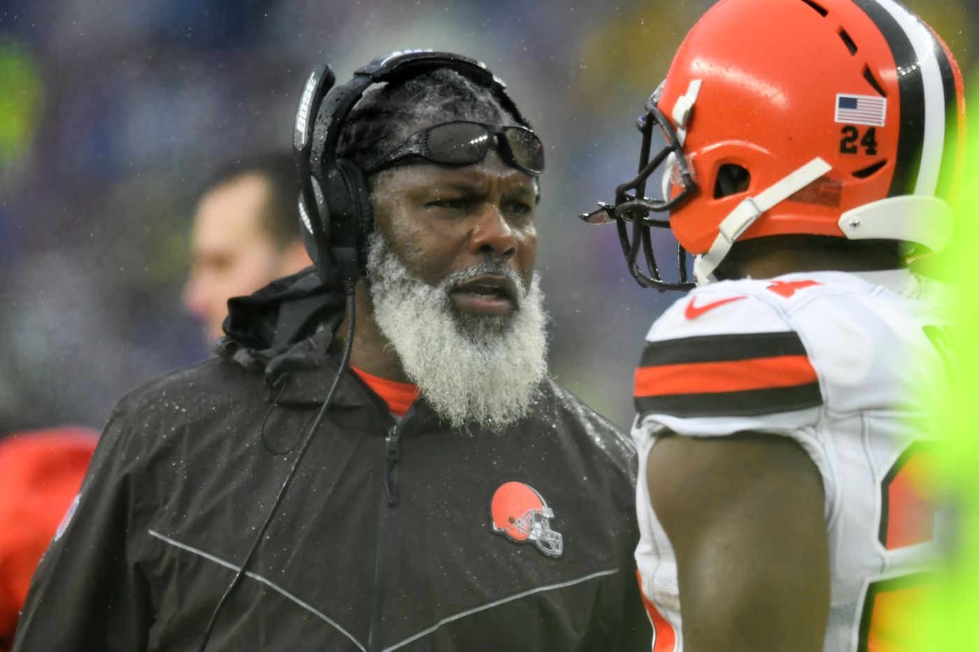 Browns history: RB Coach Stump Mitchell talks being let go, his college ...