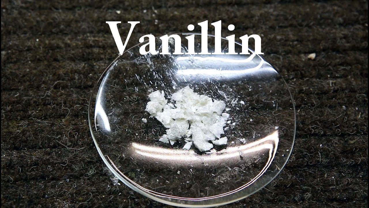 How to isolate Vanillin from Artificial Vanilla Extract