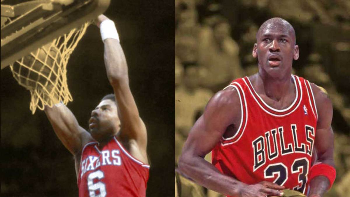 "Go the length of the floor and take off" - Michael Jordan said Julius ...