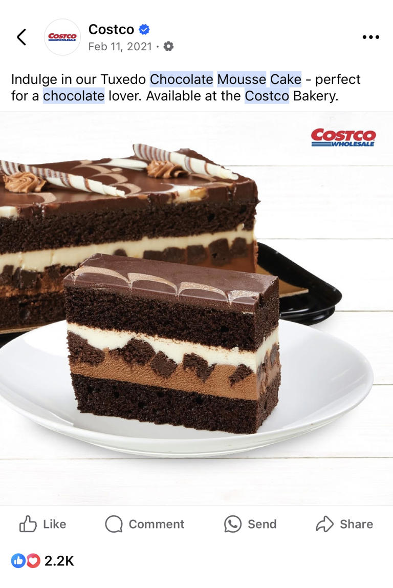 Opossum eats whole Costco chocolate cake; fans have big feelings: ‘Me ...