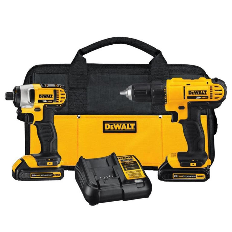 DeWalt’s 20V Max tool kit is currently 50% off at Amazon