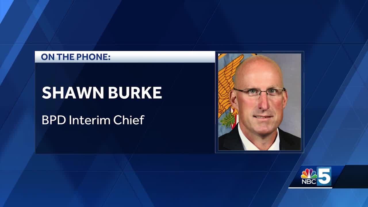 Shawn Burke returns to Burlington Police Department as interim chief