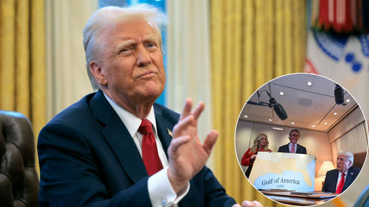 The Associated Press banned from the Oval Office for refusing to use ... The Associated Press banned from the Oval Office for refusing to use ...