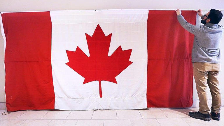 O Canada! Museum Windsor displaying original 1965 maple leaf on Flag Day