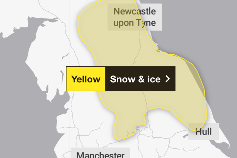 UK weather live: Snow and ice to hit Britain as Met Office warns of rare freezing rain