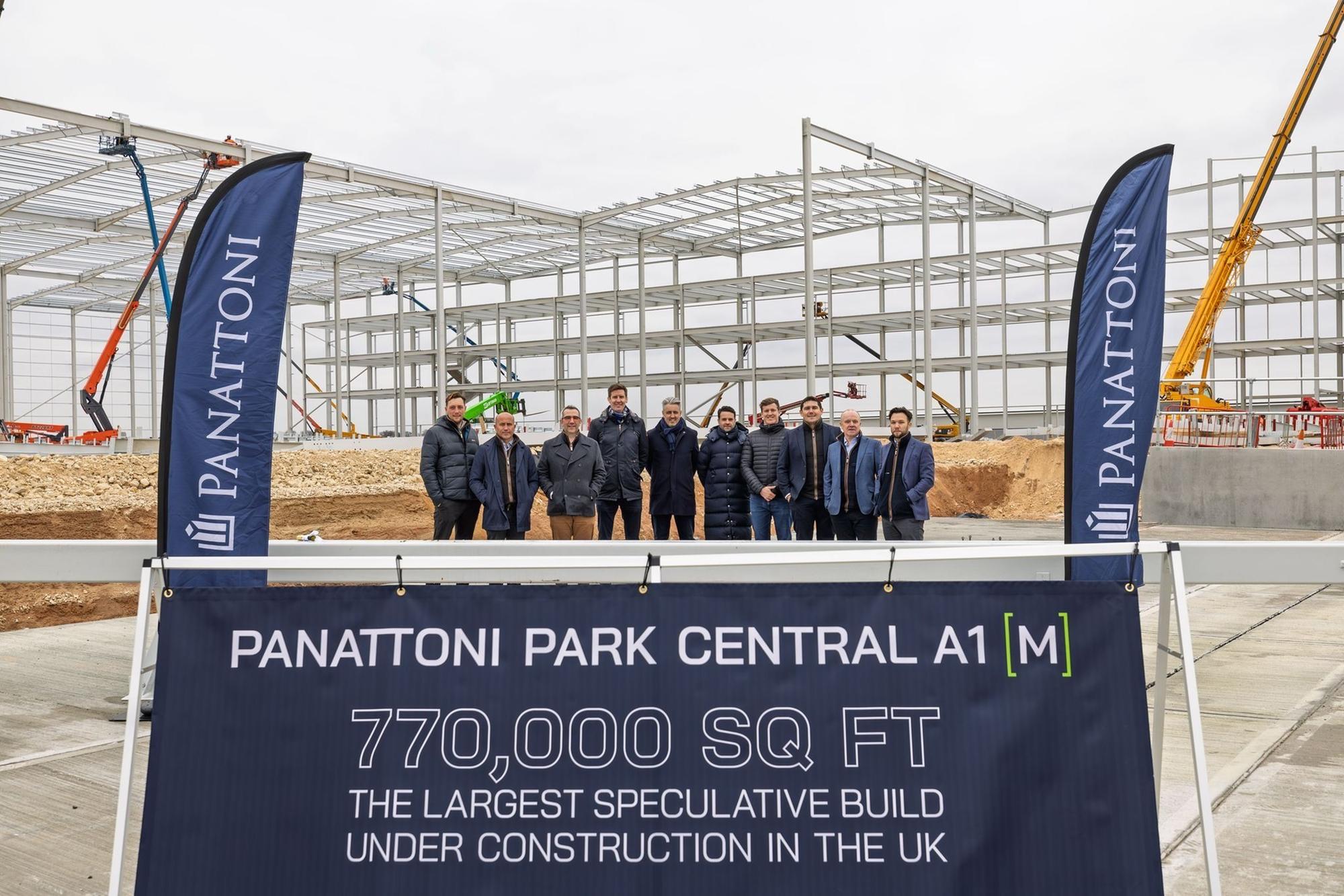 Panattoni Reaches Milestone at UK’s Largest Speculative Warehouse Project
