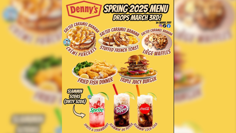 Denny's Makes a Comeback with a New Spring Menu To Get You Excited