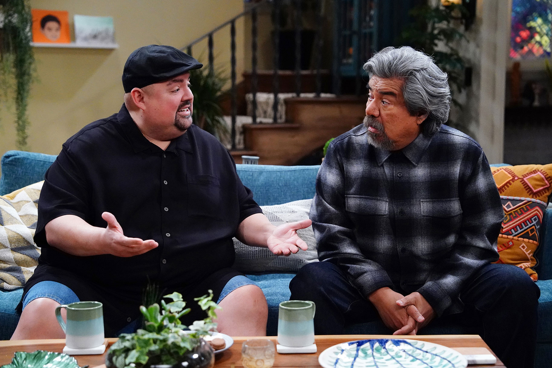 George Lopez's New Flowing Long Gray Hair Will Make You Double-Take (PHOTO)