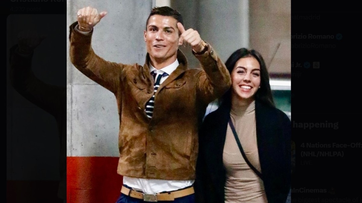 Cristiano Ronaldo's heartfelt Valentine's tribute to Georgina Rodriguez