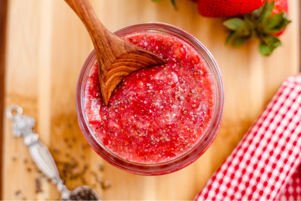How to Make Strawberry Chia Jam Recipe Video