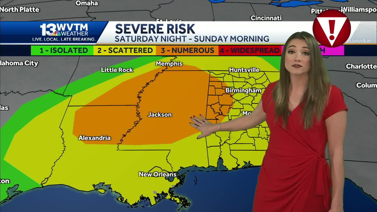 Alert Day: Tracking the threat of strong to severe storms in the ...