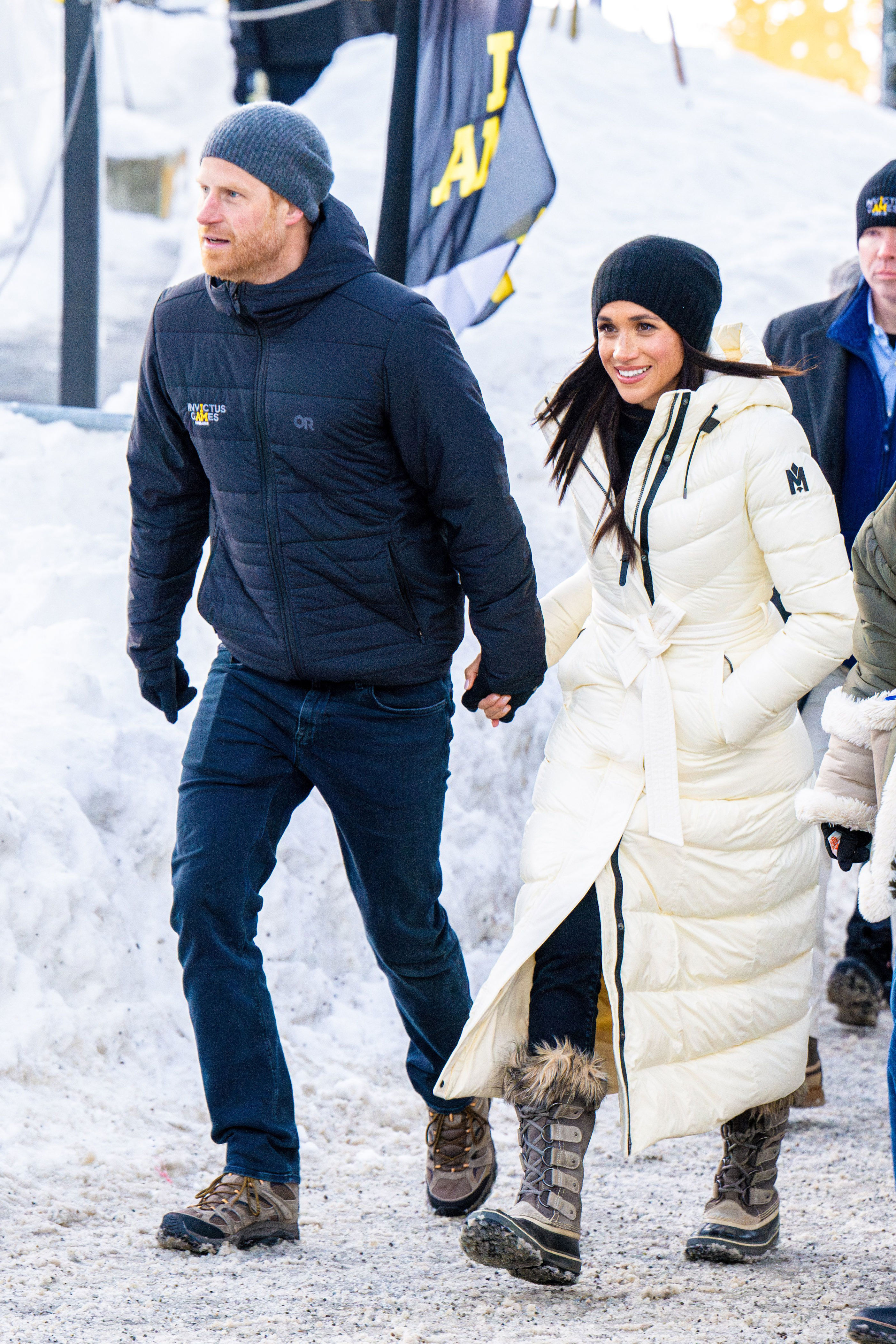 Meghan Markle wears signet ring with tribute to Prince Harry at ...