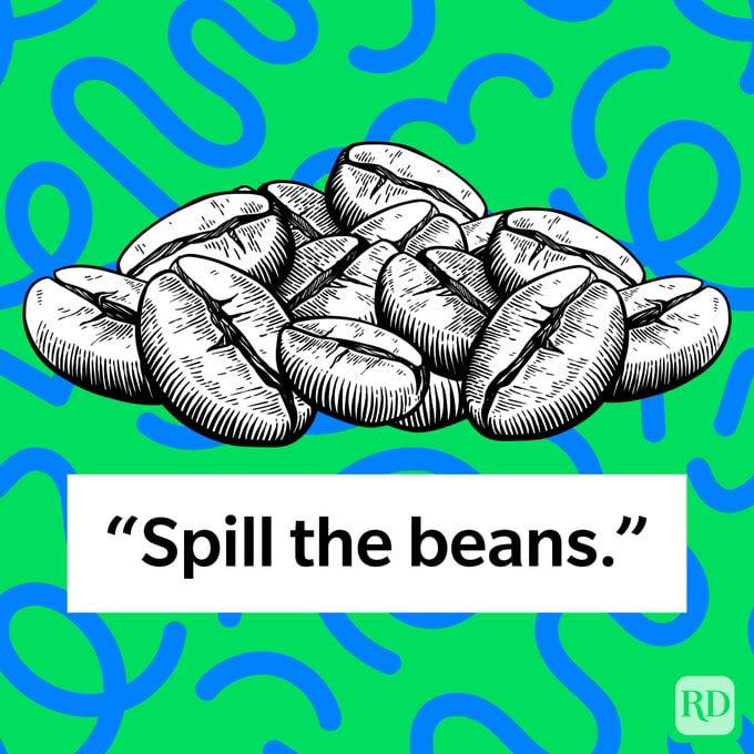 Where does the phrase “spilling the beans” come from?