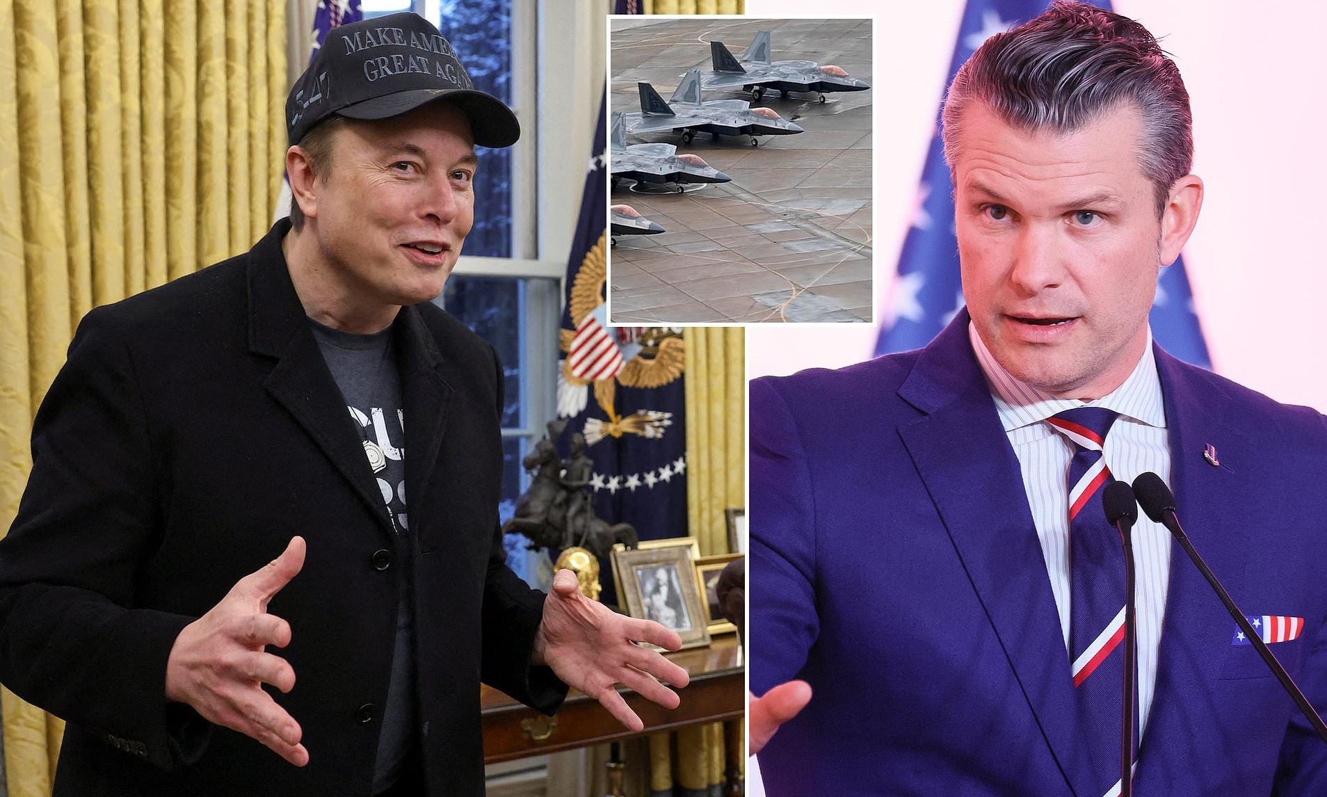 DOGE storms bloated Pentagon looking for waste