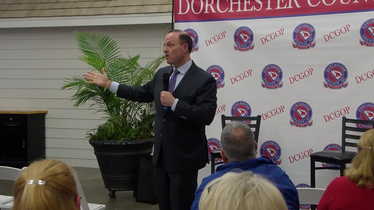 SC Attorney General Alan Wilson visits Dorchester County GOP