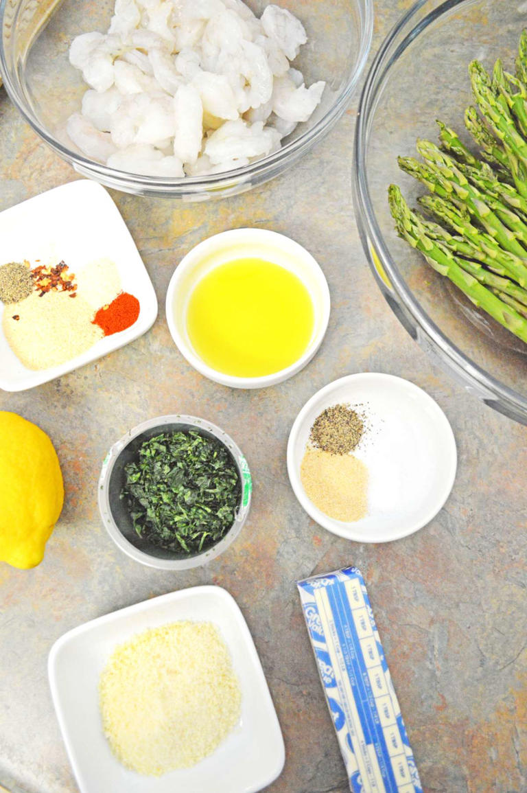 Easy Sheet Pan Shrimp and Asparagus Recipe