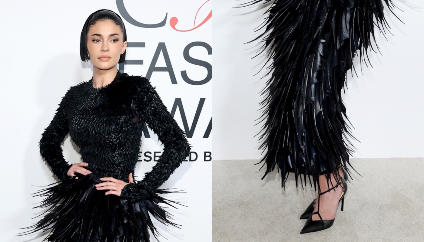 Kylie Jenner Sits Courtside in Wild Snakeskin Boots at Lakers Game With ...