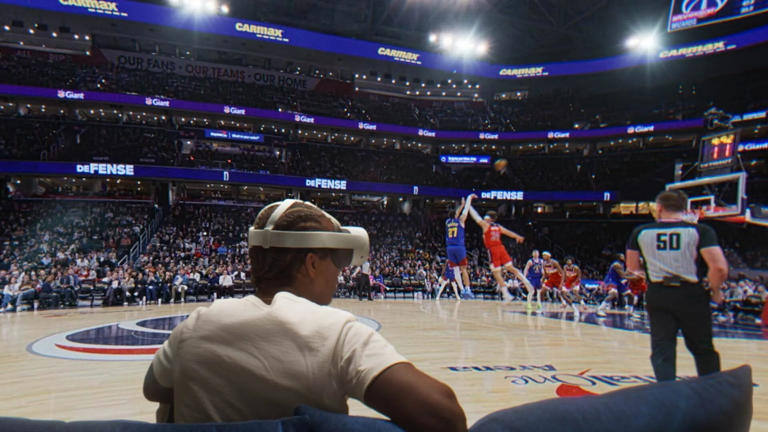 Sit courtside at the 2025 NBA All-Star Game with Meta Quest