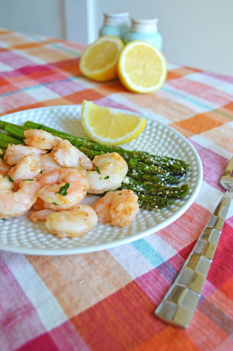 Easy Sheet Pan Shrimp and Asparagus Recipe