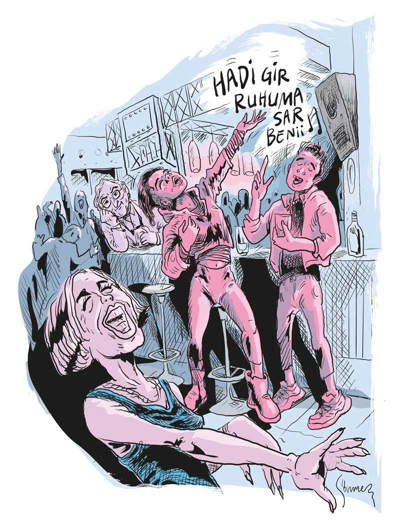 Hadi gir ruhuma sar beni!