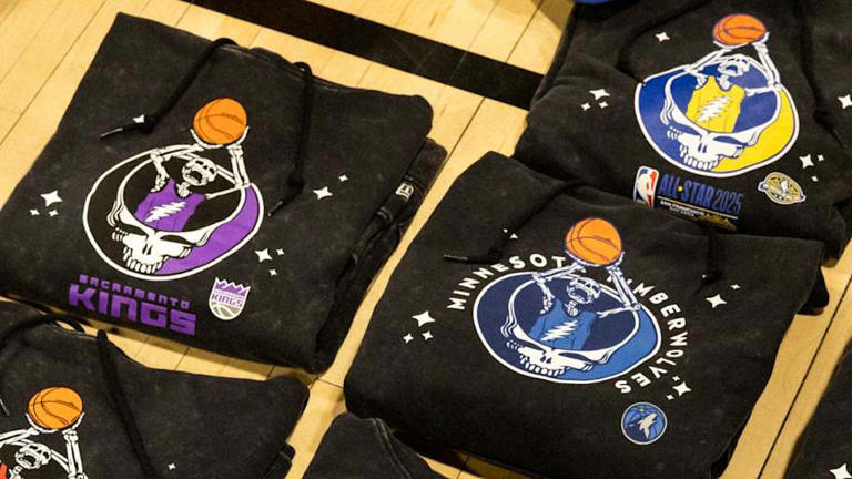 Lids launches The Grateful Dead x NBA Collection for All-Star Weekend