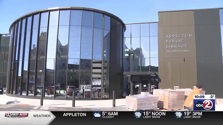 Despite the weather, Appleton Public Library is still set to open Saturday