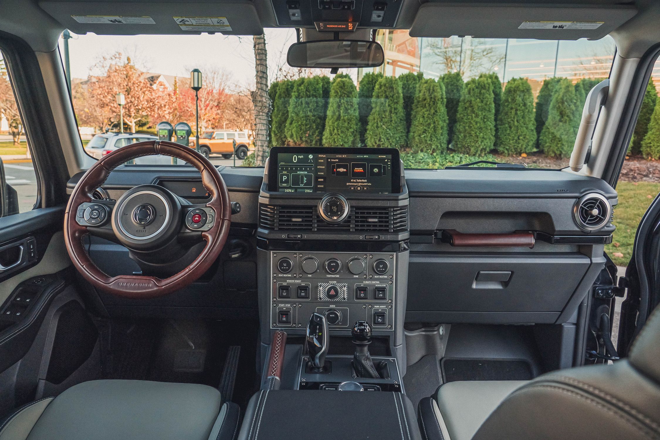 View Interior Photos of the 2024 Ineos Grenadier Fieldmaster