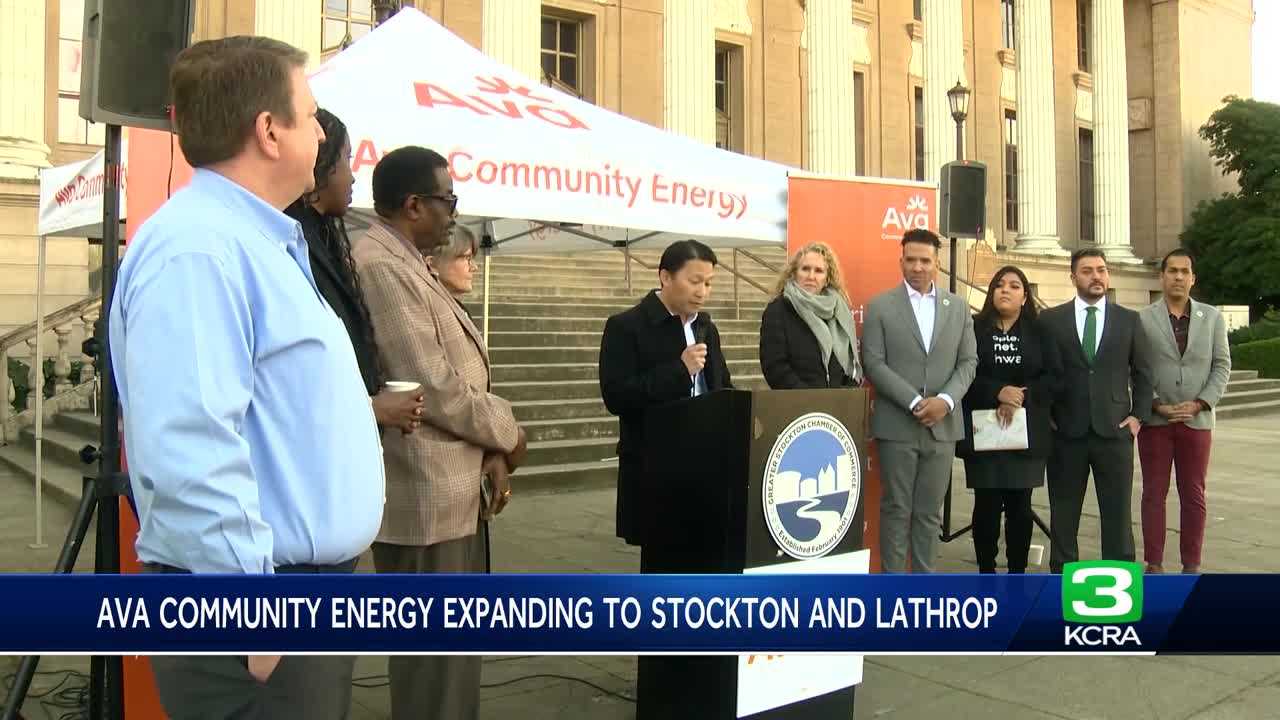 Ava Community Energy to serve Stockton and Lathrop