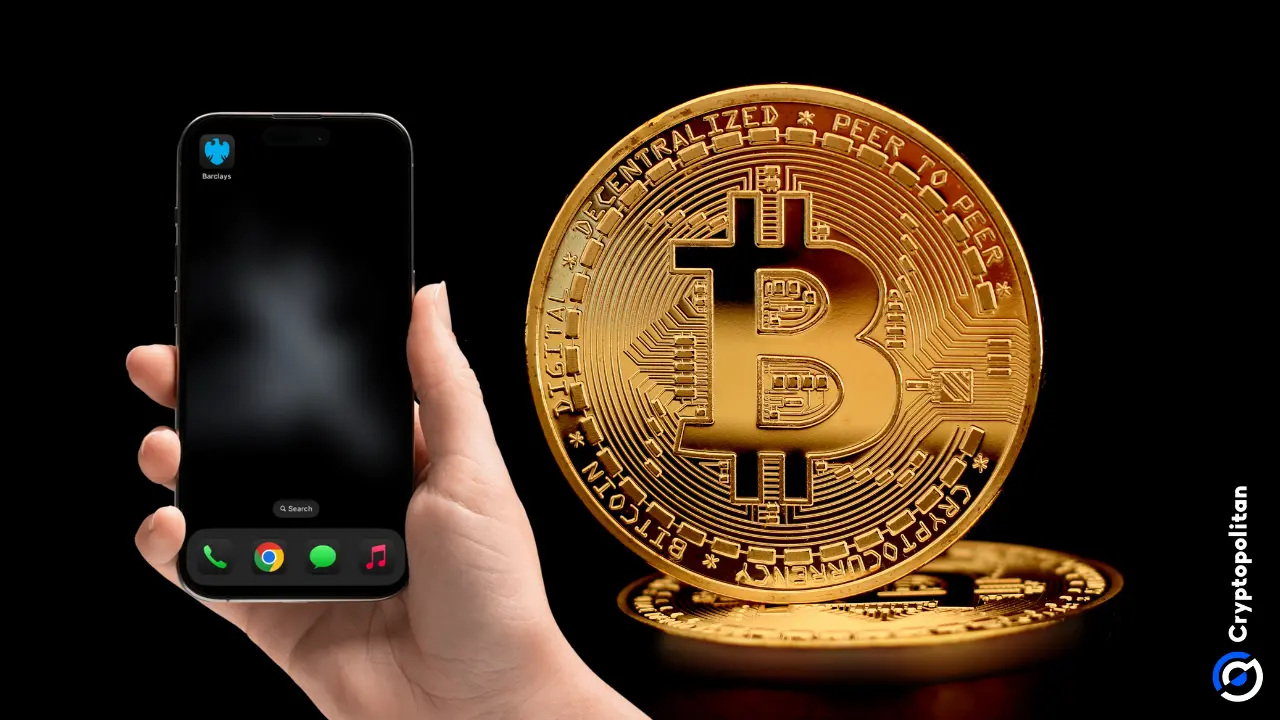 Barclays PLC discloses $131M BTC holdings through Blackrock’s IBIT