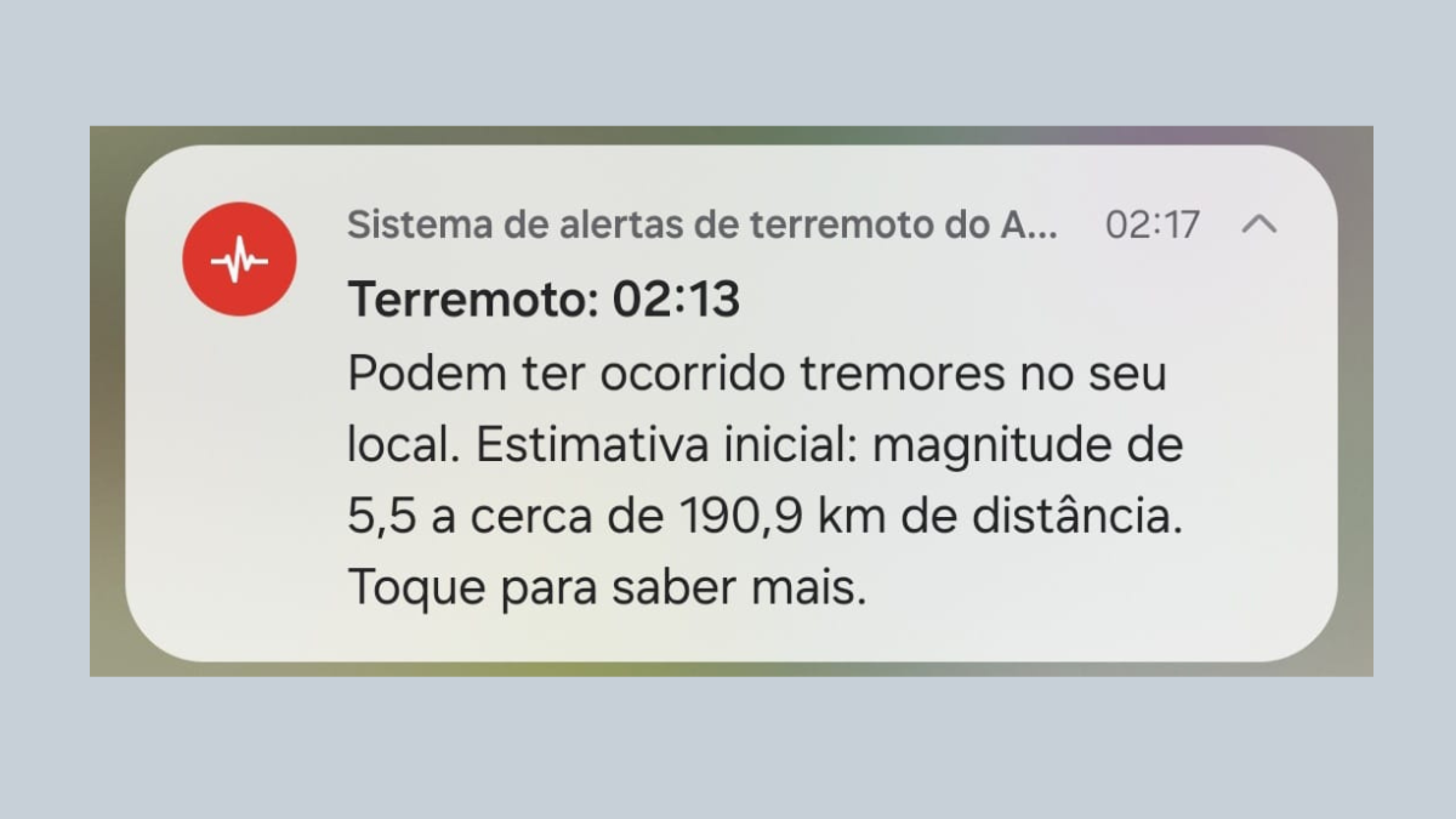 Como funciona o sistema de alerta de terremotos no Brasil