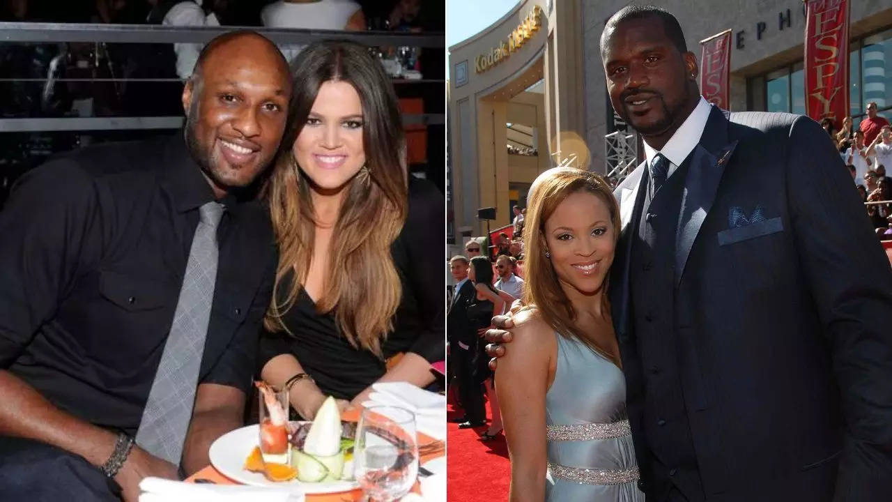 Lamar Odom and Khloe Kardashian to Shaquille O'Neal and Shaunie Nelson ...