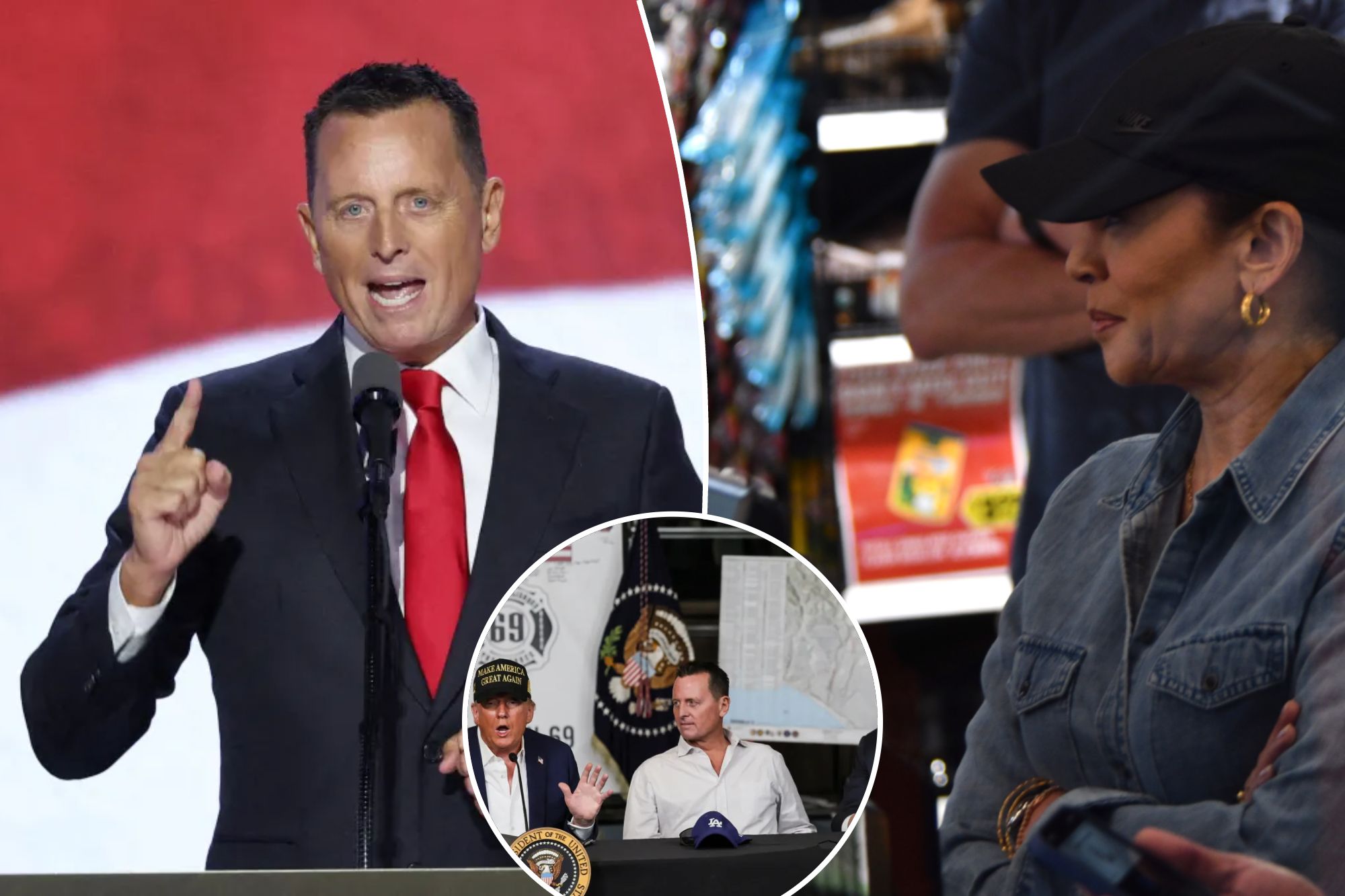Trump aide Ric Grenell threatens to run against Kamala Harris for ...