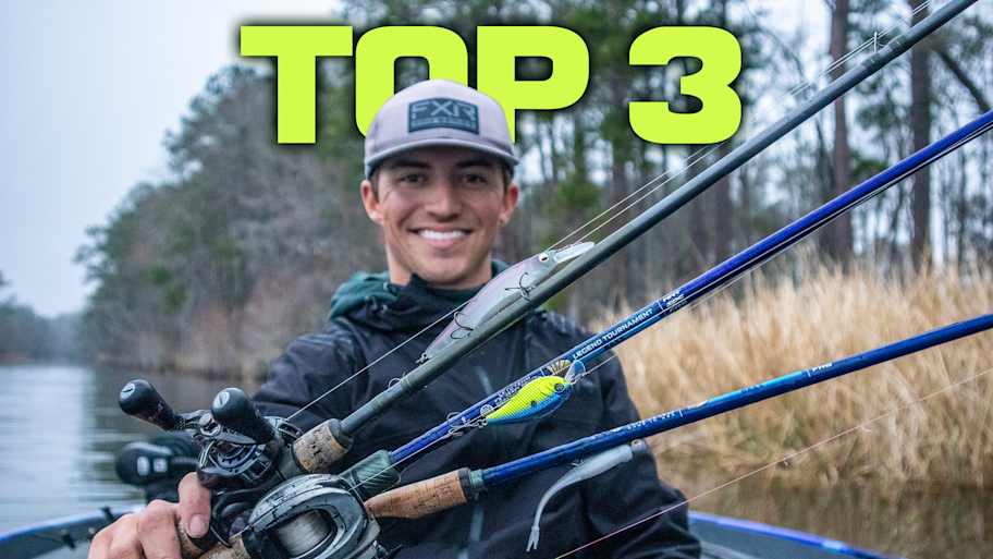 Top 3 Pre-Spawn Bass Baits: Bassmaster Elite Pro Trey McKinney
