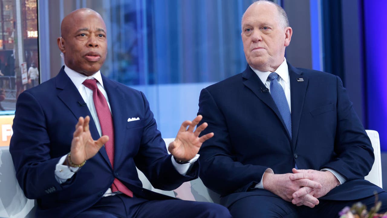 Mayor Adams on FOX with border czar in NYC: 'If he doesn’t deliver, I ...