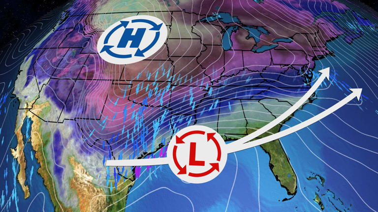 The Next Winter Storm Could Become Strong Nor'easter As Record Cold ...