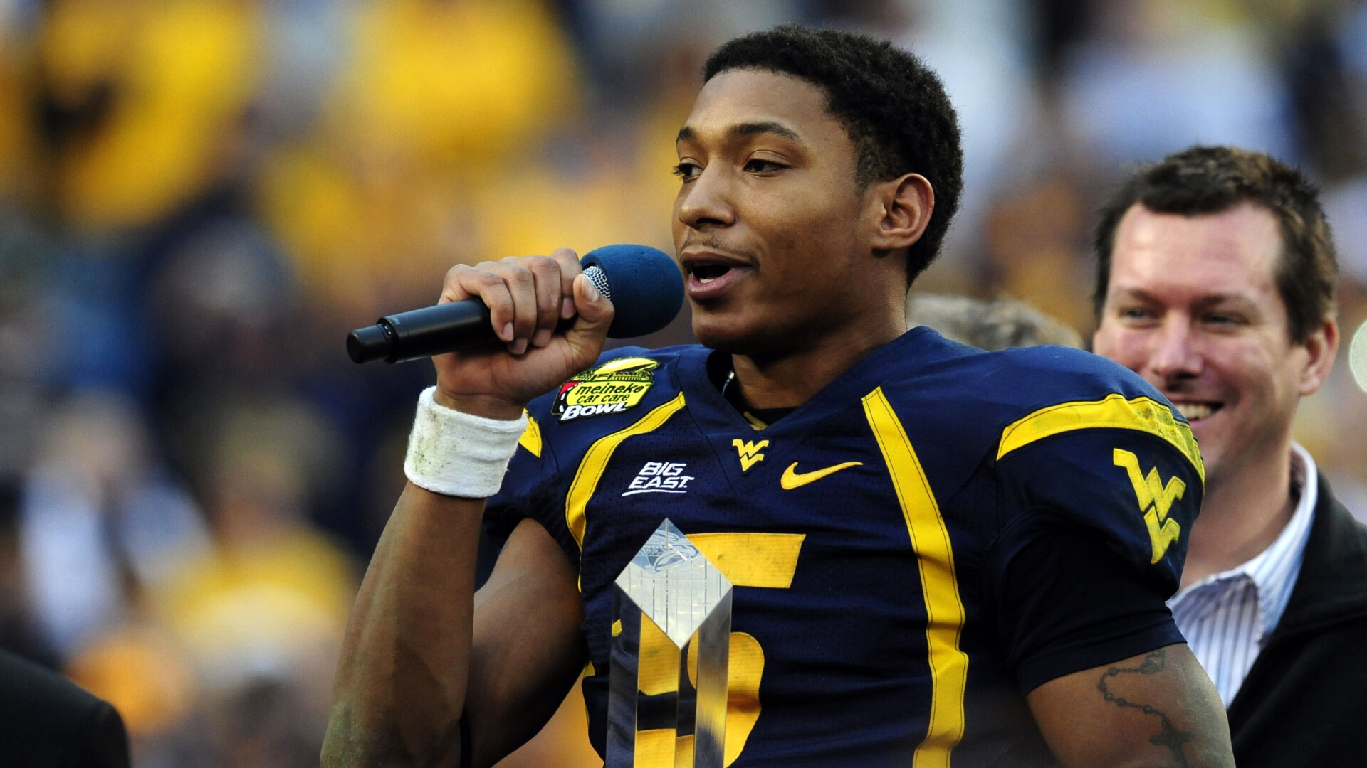 Pat White, record-setting quarterback for West Virginia, returns to ...