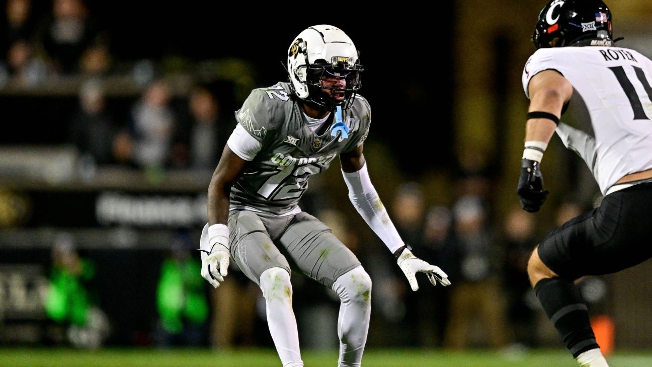 Heisman Trophy winner Travis Hunter listed as DB for combine