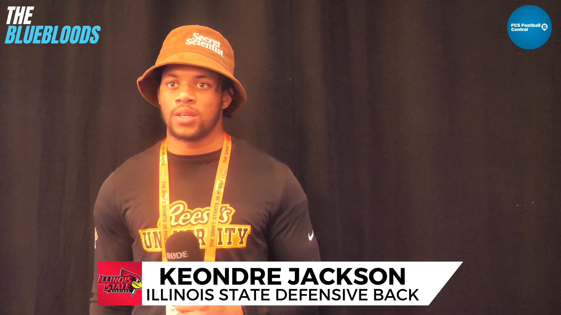2025 Senior Bowl: Illinois State DB Keondre Jackson Interview