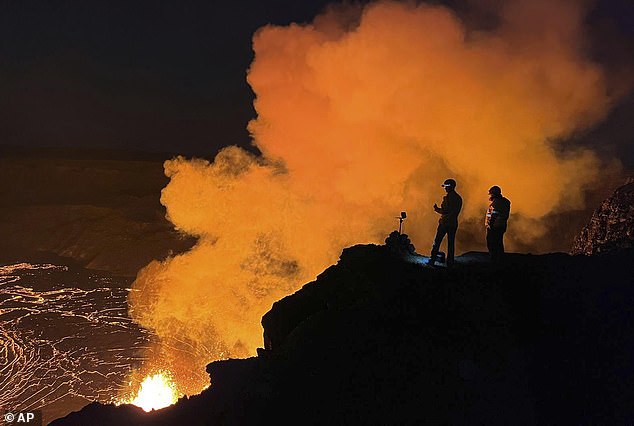 Warning as threat levels for three US volcanoes are elevated