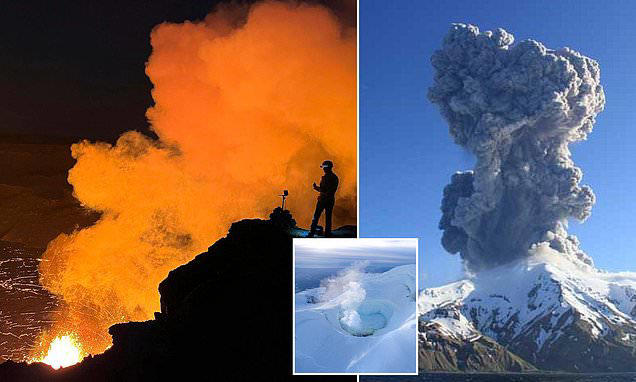 Warning as threat levels for three US volcanoes are elevated