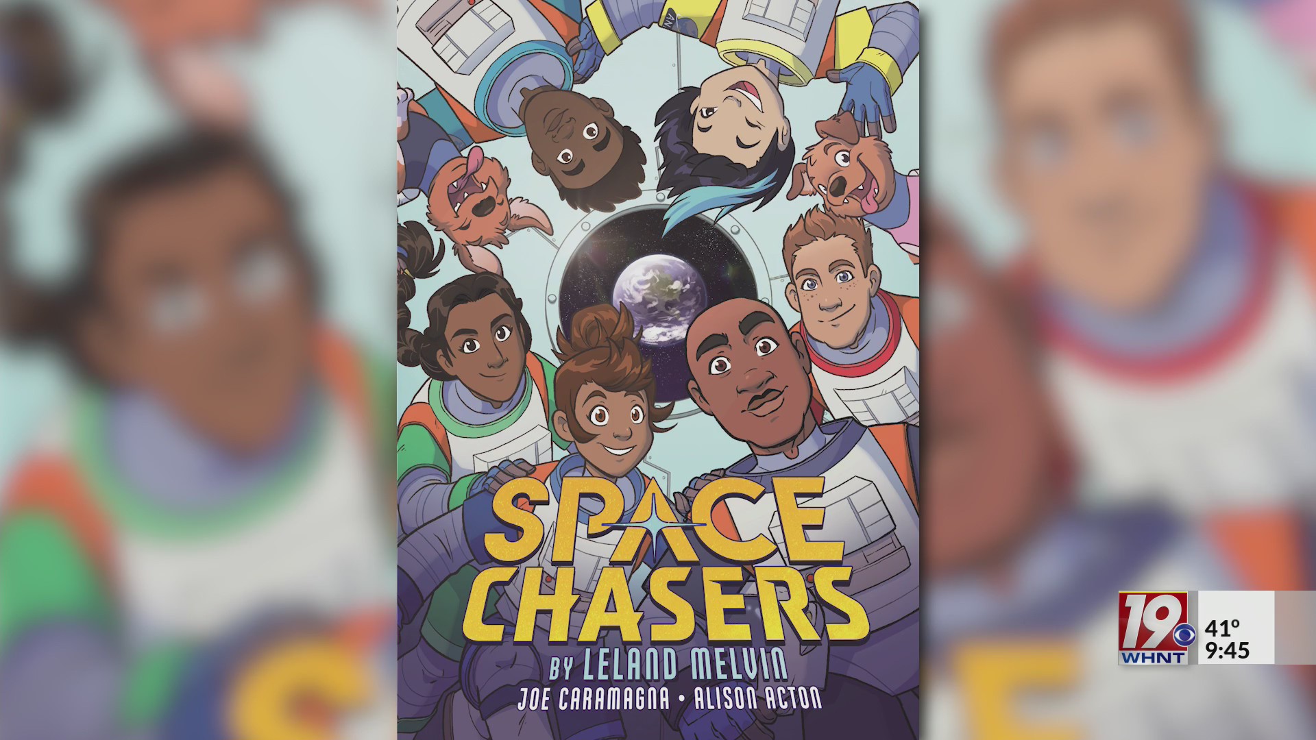 Leland Melvin's New Graphic Novel 'Space Chasers' | Feb. 14, 2025 ...