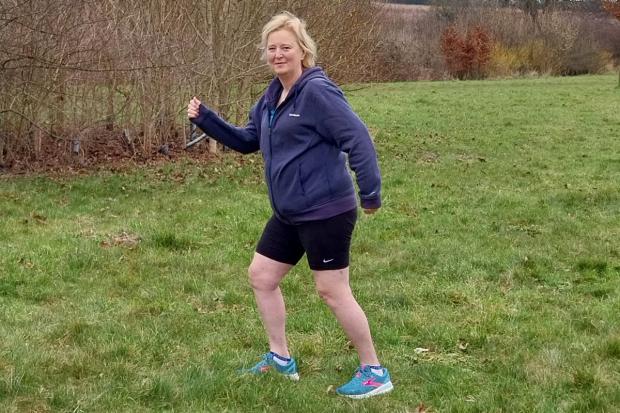'I still am determined to complete the London Marathon, but it will be ...