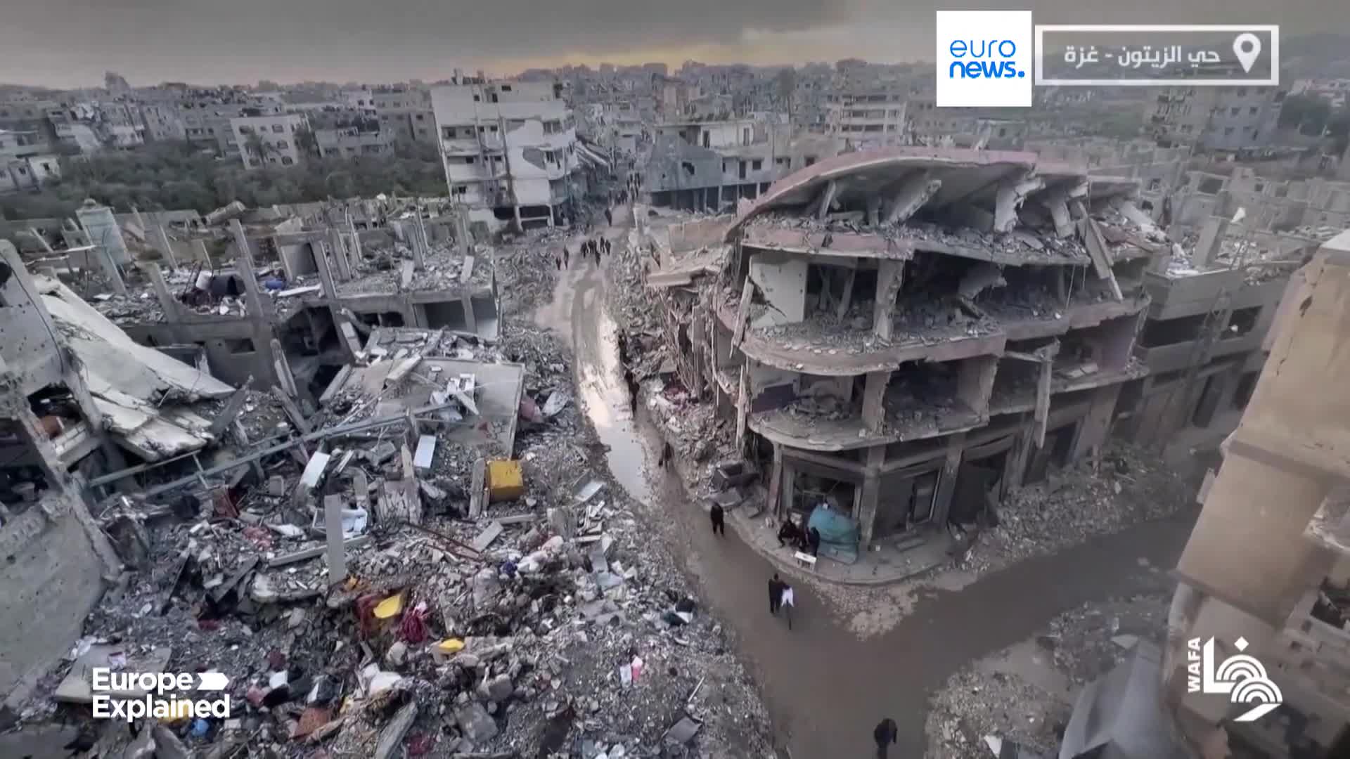 El director de la UNOPS pide mantener la ayuda humanitaria en Gaza