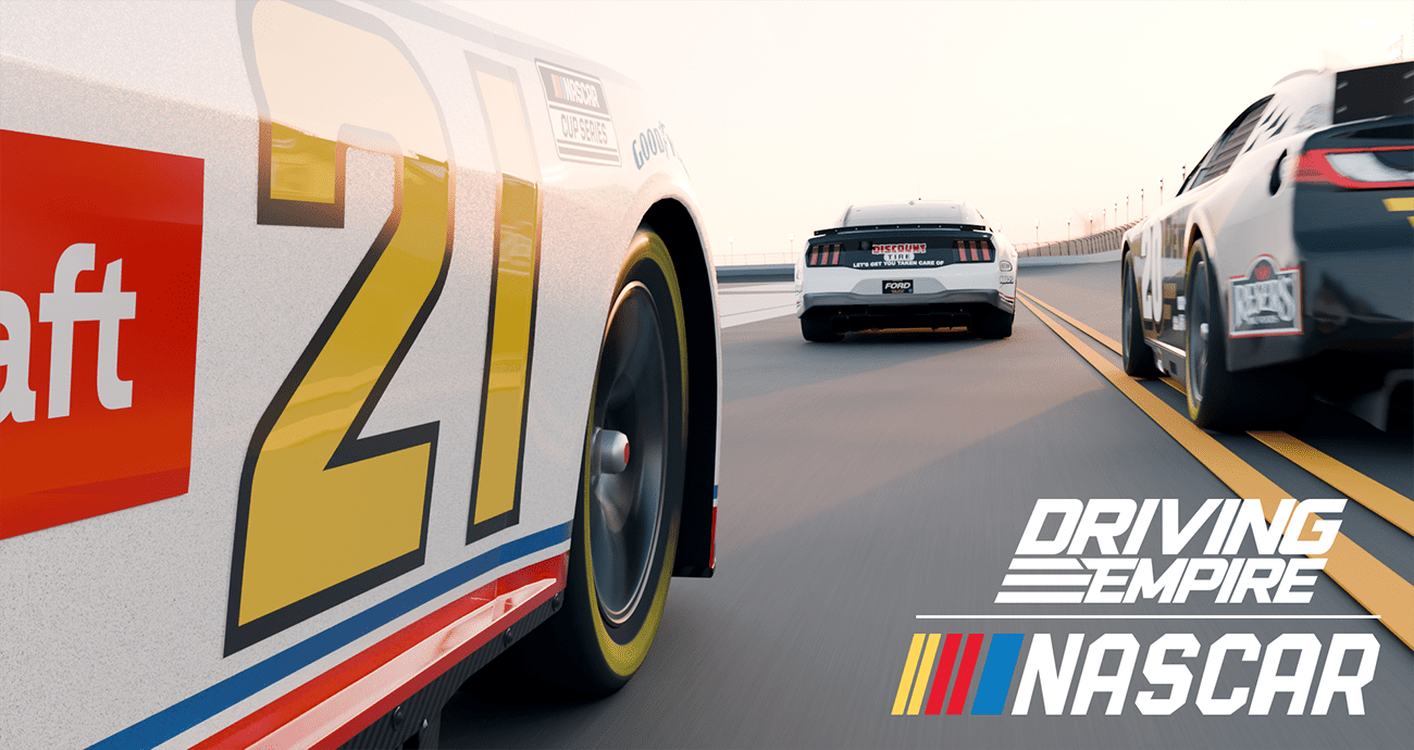 Experience NASCAR in Roblox’s Driving Empire