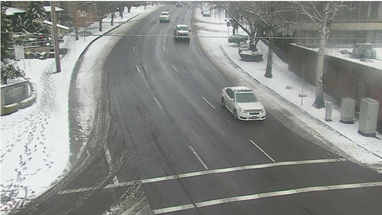 Oregon winter storm: Snow, ice begin to melt as the Willamette Valley ...