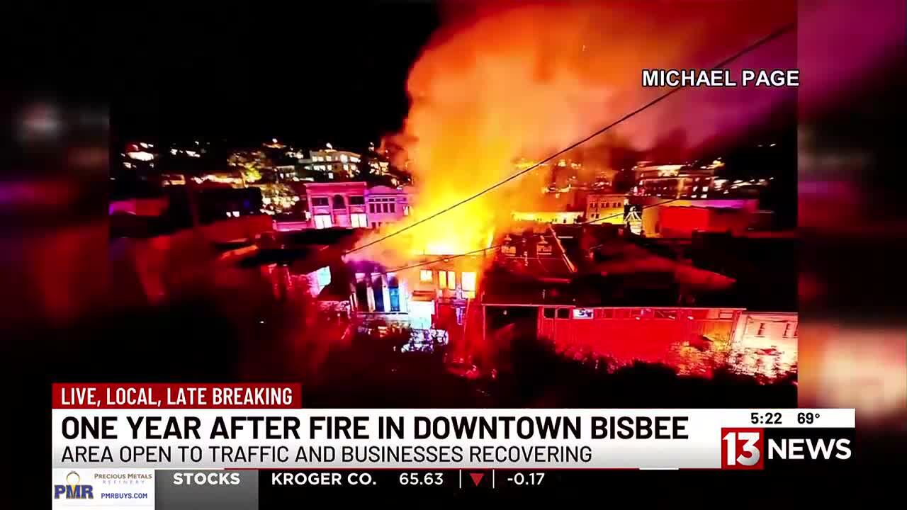 Bisbee rebounds after downtown fire