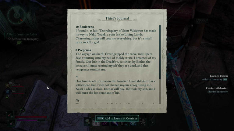 How to Complete A Relic from the Ashes Quest in Avowed