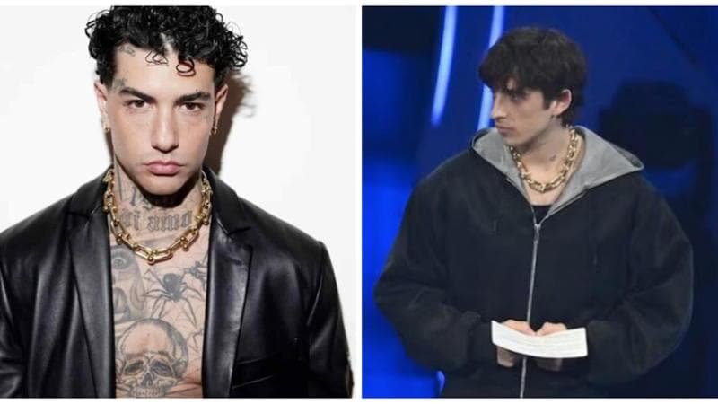 Tony Effe furioso perché la Rai gli fa togliere la collana: “La legge ...