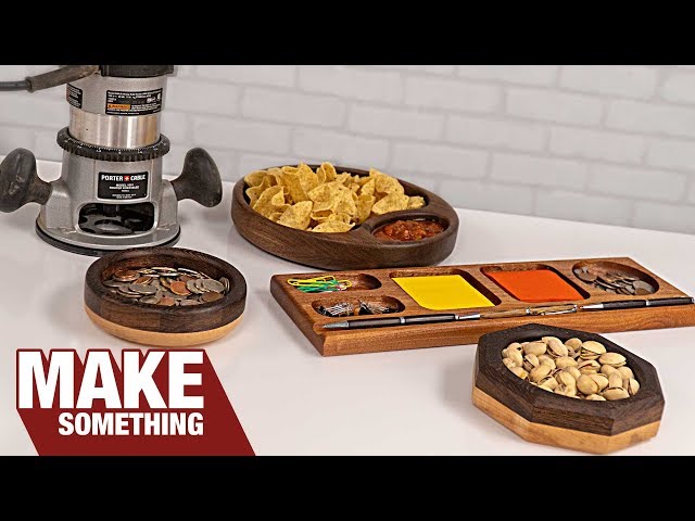 4 Woodworking Projects You Can Make with a Router Bowl Bit