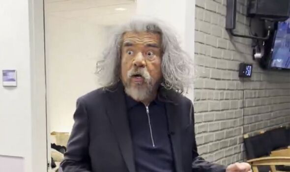 George Lopez, 63, rocks grey locks as controversial comedian shows off ...